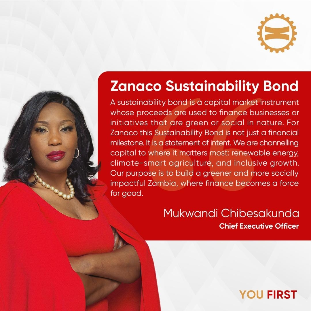 Zanaco Sustainability Bond – FAQ’s – Zambia National Commercial Bank